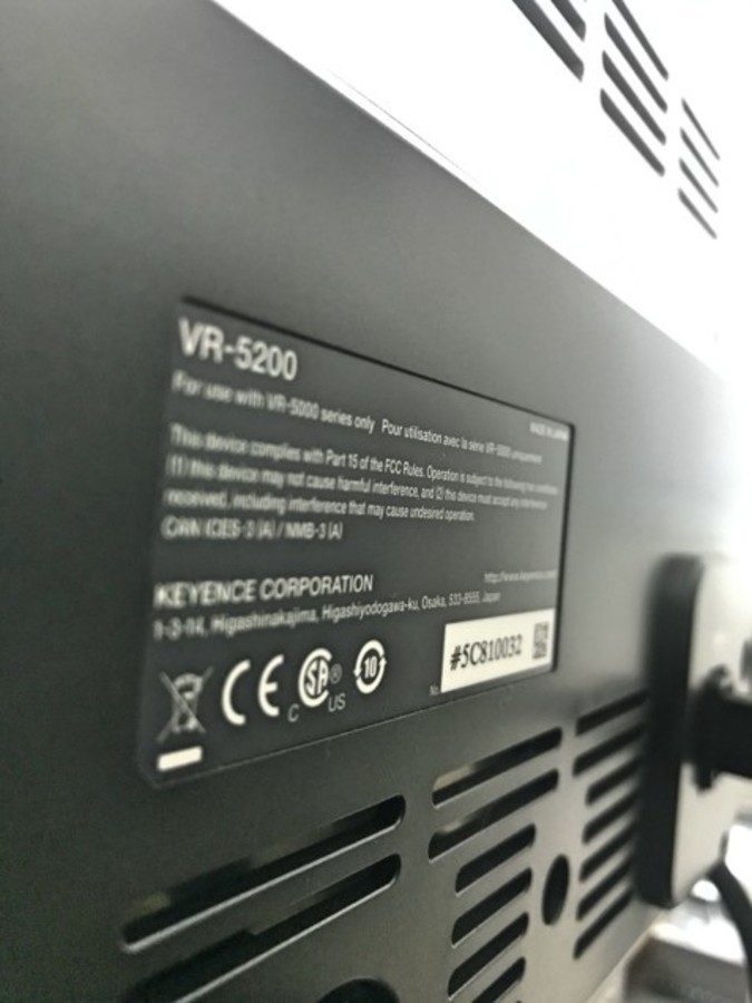 [レンタル] キーエンス ワンショット3D形状測定機 VR シリーズ(キーエンス/・VR-5200 ・VR-5000) | シェアリングファクトリー